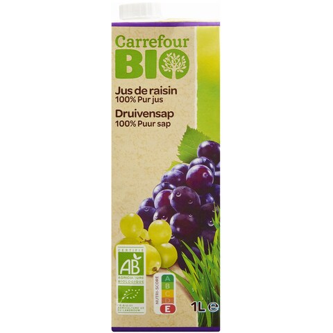 Carrefour Bio Organic Grapes Juice 1L price in Kuwait | Carrefour ...