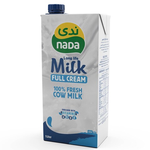 Nada Full Cream Milk 1L price in Kuwait | Carrefour Kuwait ...