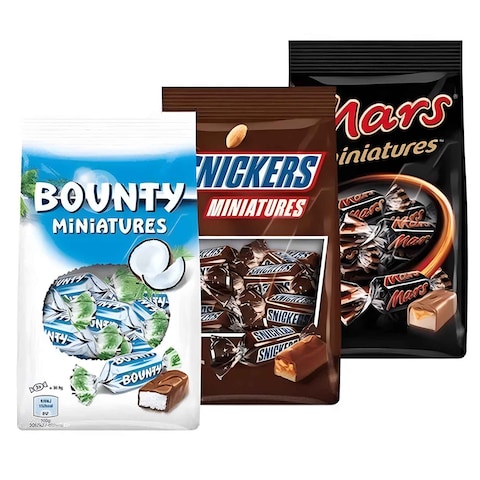 Mars Best Miniatures Chocolate 150g x Pack of 3 price in Kuwait ...