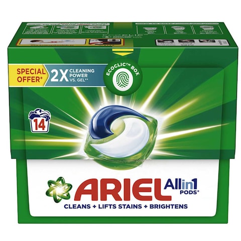 ARIEL WASHING DETERGENT POWDER 25.2x15G price in Kuwait | Carrefour ...