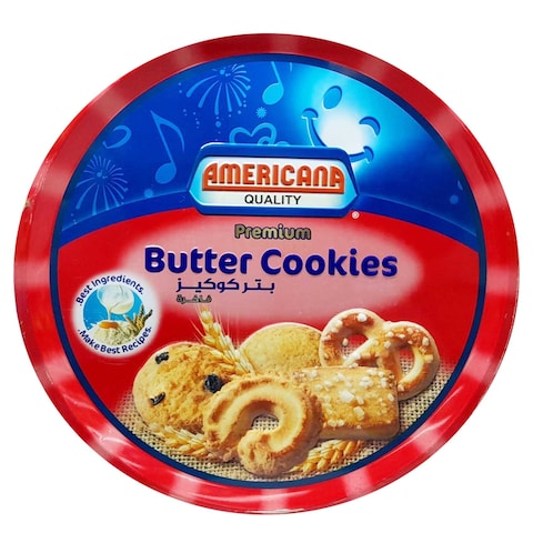 Americana Premium Butter Cookies Red 454g price in Kuwait | Carrefour ...