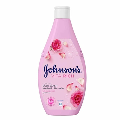 Buy Johnson And Johnson Shower Gel Rose 400 ML Online | Carrefour Lebanon