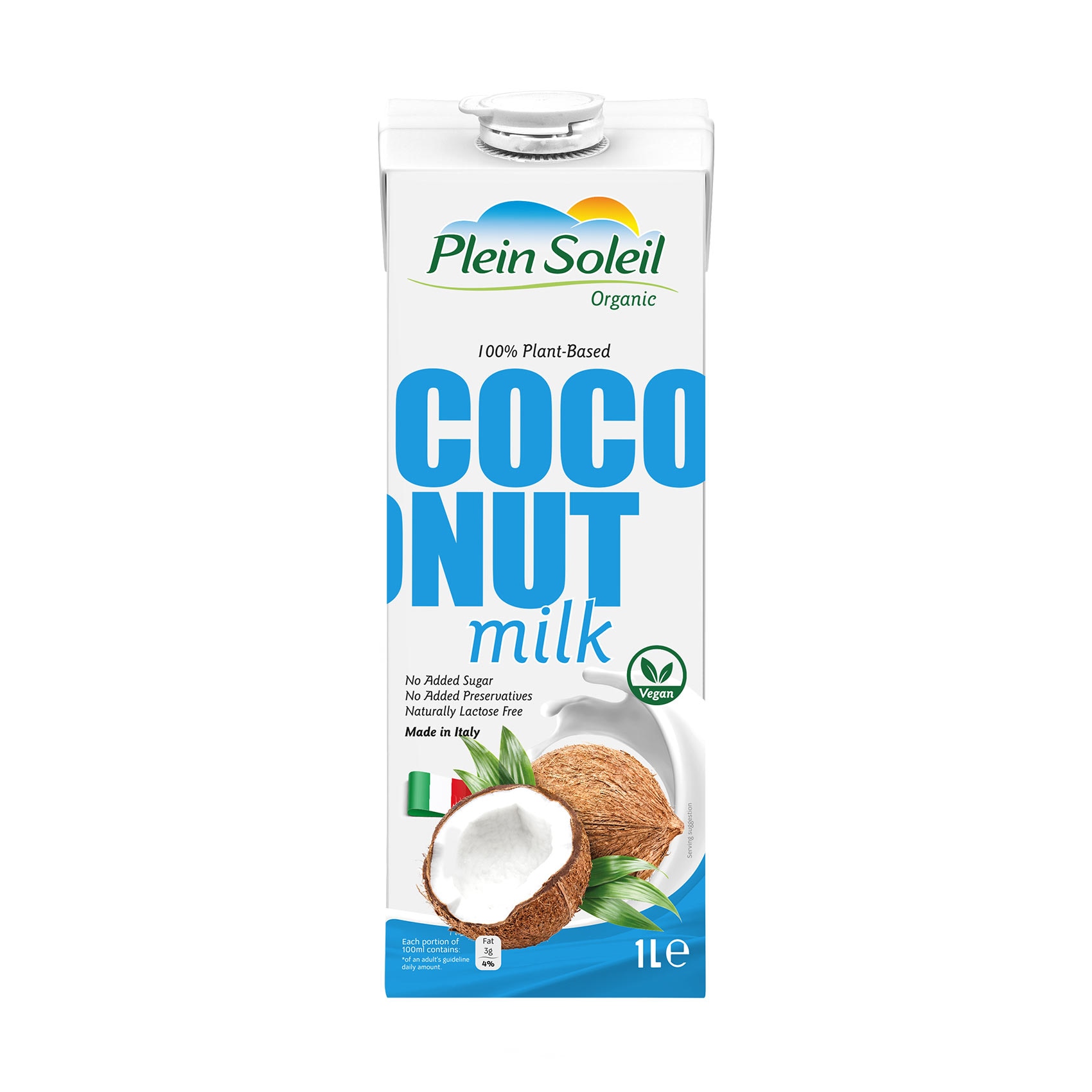 Buy Unsweetened And Organic Coconut Milk 1L Online | Carrefour Lebanon