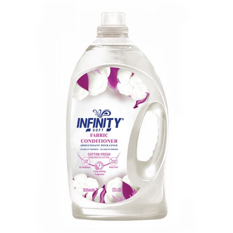 Buy Infinity Fabric Conditioner Cotton Fresh 3L Online | Carrefour Lebanon