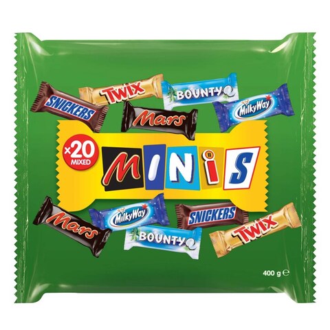 Minis Mixed Chocolate 400GR Online | Carrefour Lebanon