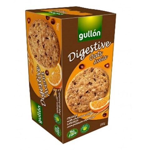 Buy Gullon Digestive Chocolate Orange 280GR Online | Carrefour Lebanon