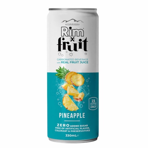 Buy Rim Sparkling Pineapple 330ML Online | Carrefour Lebanon