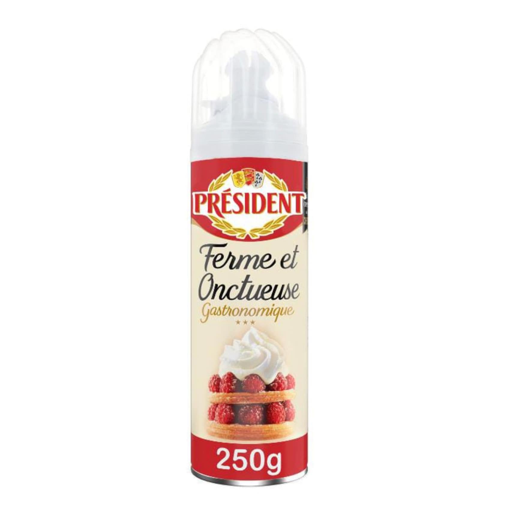 Buy President Whipped Cream 28% Fat 250GR Online | Carrefour Lebanon