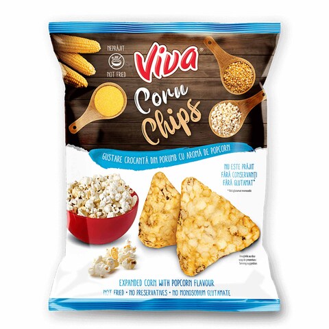 Buy Viva Corn Chips With Popcorn 50GR Online | Carrefour Lebanon