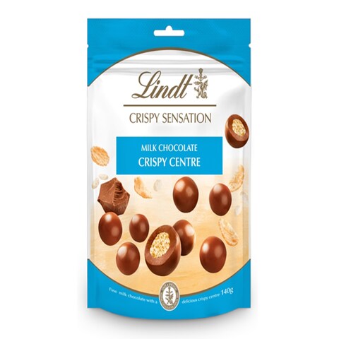 Buy Lindt Sensation Crispy Mlk Cho 140GR Online | Carrefour Lebanon