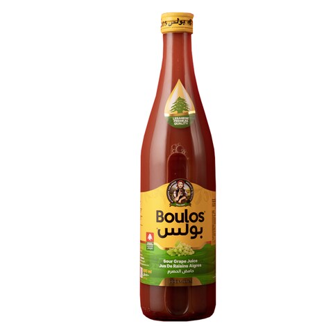 Buy Boulos Sour Grape Juice Hosrom 500ML Online | Carrefour Lebanon