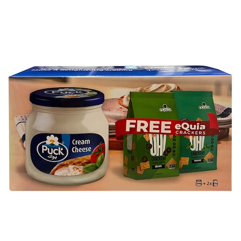 Buy Puck Jar Chese 500GR+Equia CrackerX2 Online | Carrefour Lebanon