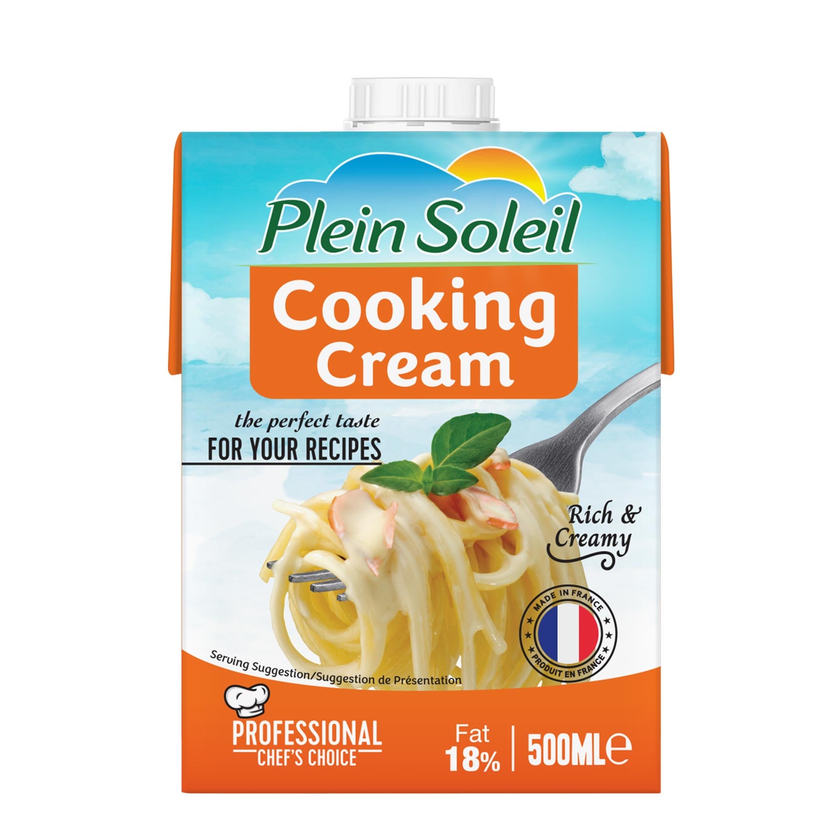 Buy Plein Soleil Cooking Cream 500ML Online | Carrefour Lebanon