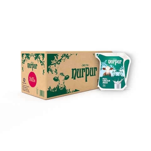 Buy Nurpur Full Cream Milk 125 ml (Pack of 24) Online | Carrefour Pakistan