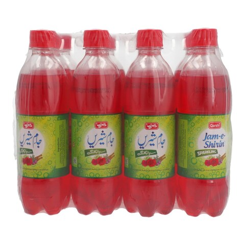 Buy Qarshi Jam-e-Shirin Sparkling Carbonated Drink 500 ml (Pack of 12 ...