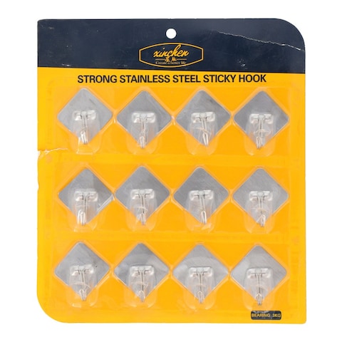 Buy Strong Stainless Steel Sticky Hook Online | Carrefour Pakistan