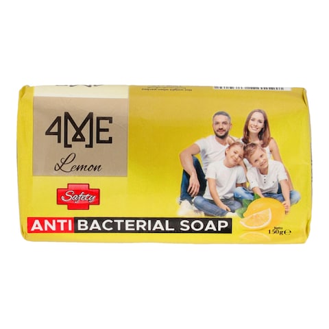 Buy 4ME Lemon Anti Bacterial Soap 150g Online | Carrefour Pakistan