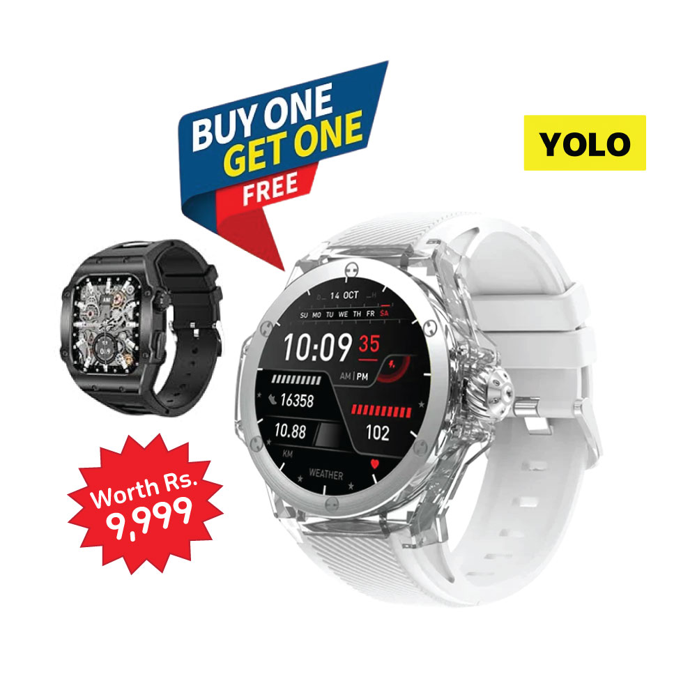 Buy Buy Yolo AP Smart Watch & Get Free (Yolo Yiller Smart watch) Online ...