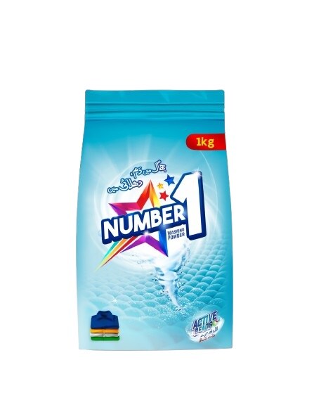 Buy NUMBER 1 WASHING POWDER 1000GM Online | Carrefour Pakistan