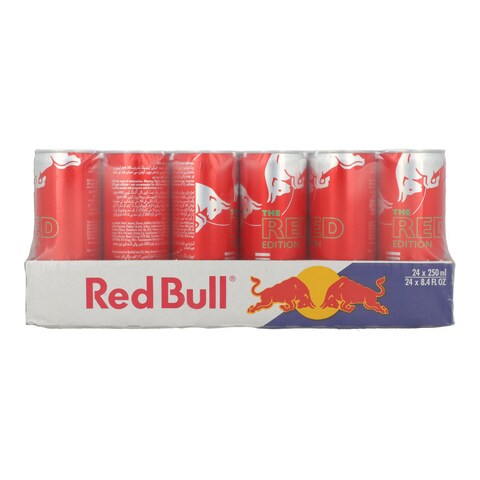 Buy Red Bull The Red Edition 24 x 250ml Online | Carrefour Pakistan