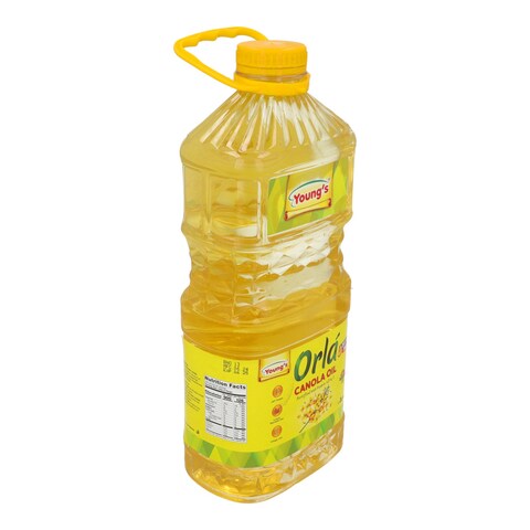 Buy Young's Orla Canola Oil 3 Litre Online | Carrefour Pakistan