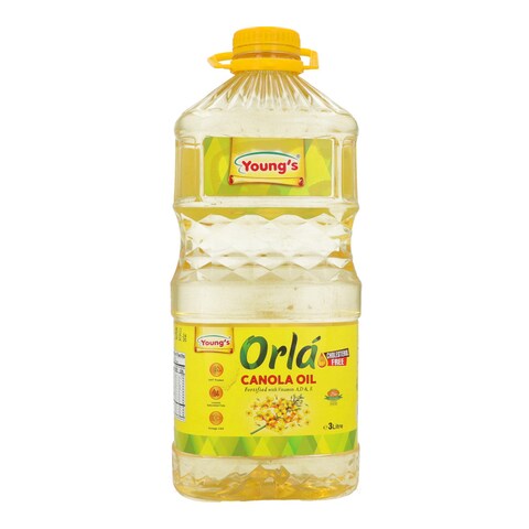Buy Young's Orla Canola Oil 3 Litre Online | Carrefour Pakistan