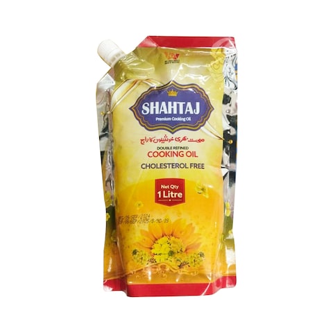 Buy Shahtaj Cooking Oil Stand Up Pouch 1 Ltr Online | Carrefour Pakistan
