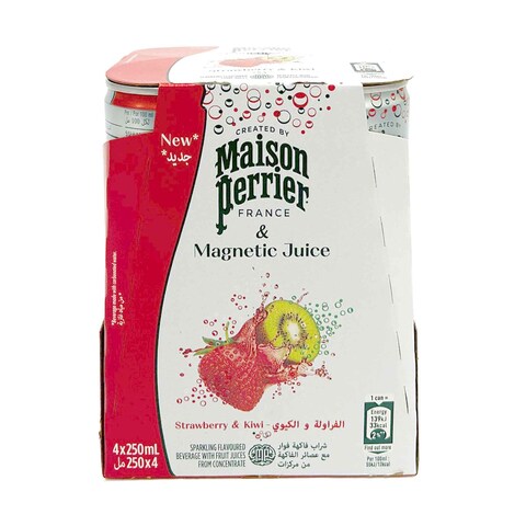 Perrier Magnetic Juice Perrier Strawberry Kiwi Perrier Slim Cans ...