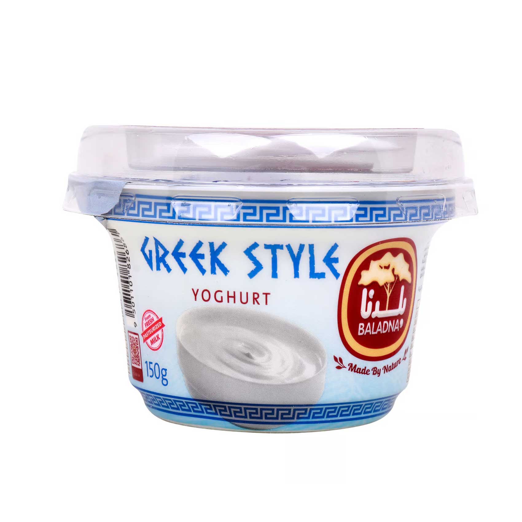 Buy Baladna Yoghurt Greek Style Plain 150g Online Carrefour Qatar