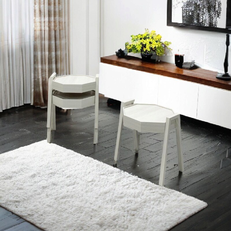 Buy 3-piece serving table set Online | Carrefour KSA
