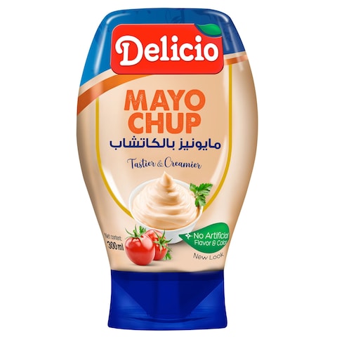 Buy Delicio Mayo Chup Mayonnaise 300g Online | Carrefour KSA