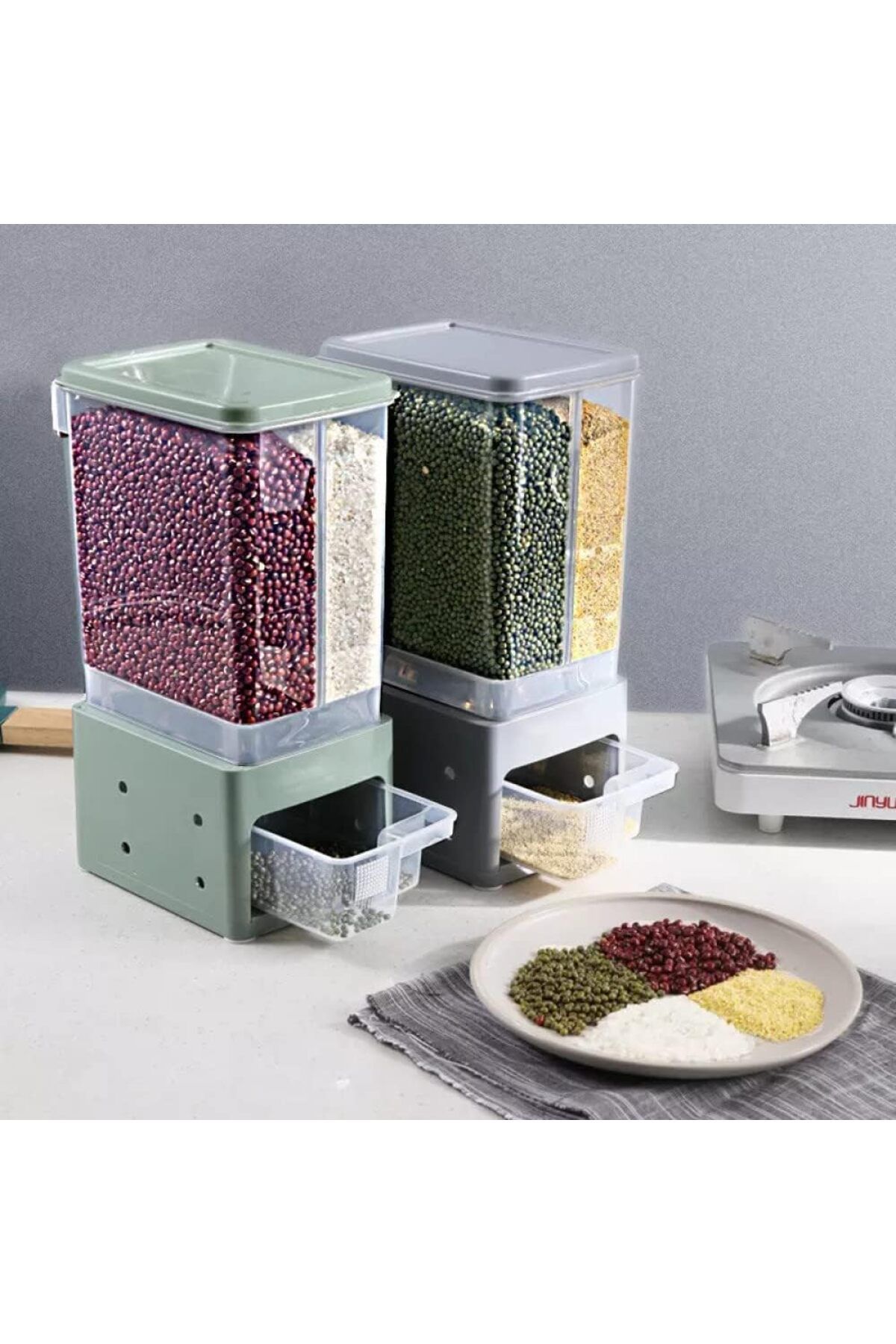 Buy 1ST Cereal and Corn Flakes Storage Dispenser Online | Carrefour KSA