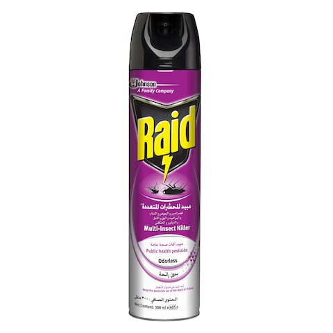 Buy Raid Odorless Spray for Multi Insect Killer, 300ml Online ...
