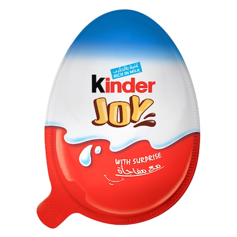 Buy Kinder Joy Boy Cocoa & Milk Cream Egg with Toy, 20g Online ...