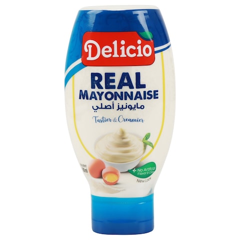 Buy Delicio Real Mayonnaise 500ml Online | Carrefour KSA