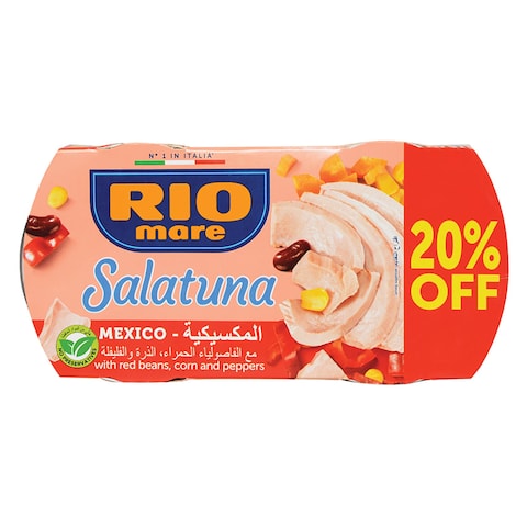 Buy Rio Mare Salatuna Mexico Recipe, with Red Beans, Corn and Peppers 2 ...