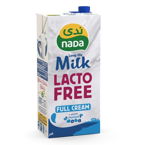 Nada UHT Lacto Free Full Cream Milk 1L price in Saudi Arabia ...