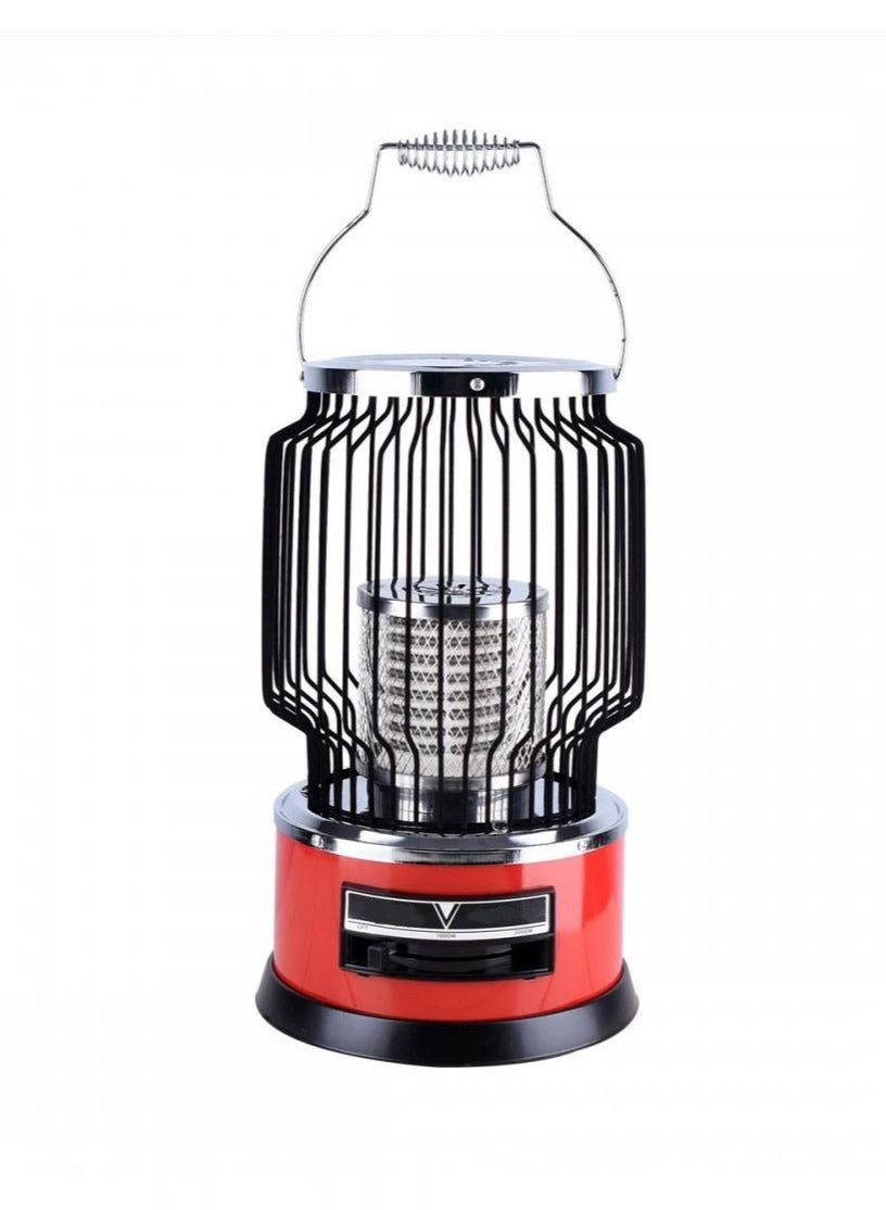 Buy REFURA Electric Room Heater, Lantern Design, 2000W, RE-770, Red ...
