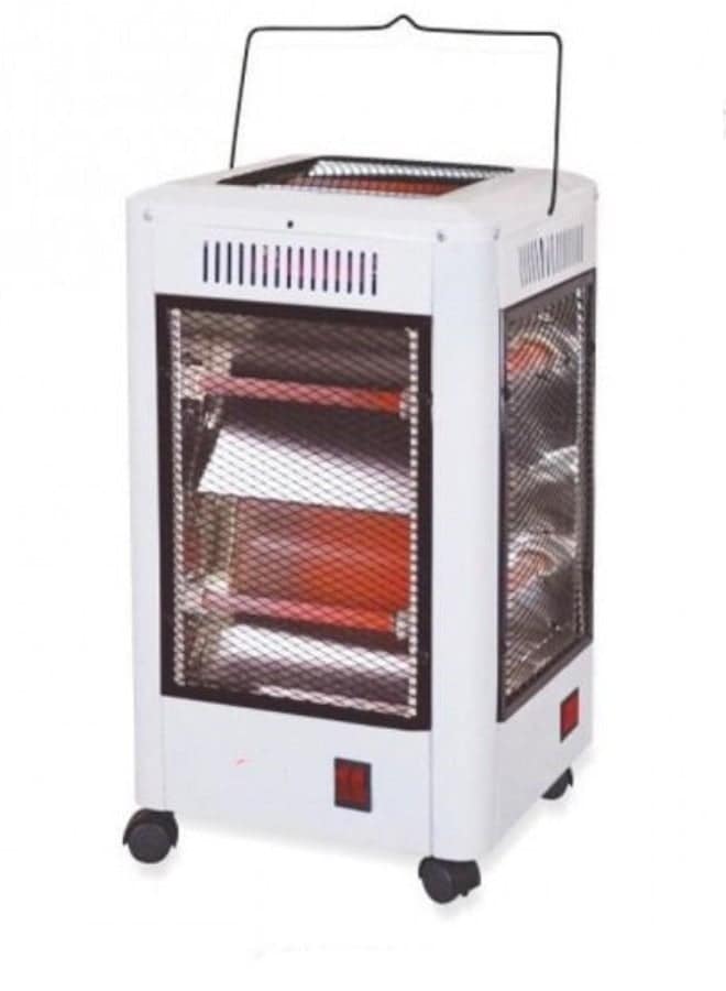 Buy REFURA 5 Sided Electric Quartz Room Heater 2000W White RE-775 ...