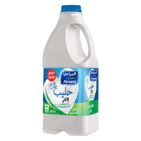 Buy Almarai - Fresh Milk Full Fat 1.4L Online | Carrefour KSA