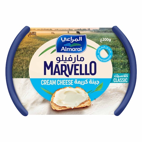 Buy Al Marai - Marvello Cream Cheese 200g Online | Carrefour KSA