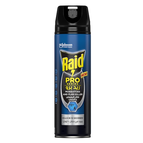 Buy Raid PRO Spray for effective Mosquitoes and Flies Killer, 300ml ...