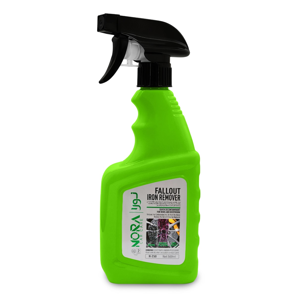 Buy NORA Fallout Iron Remover Spray – 500ml Deep Cleaning Wheel & Paint ...