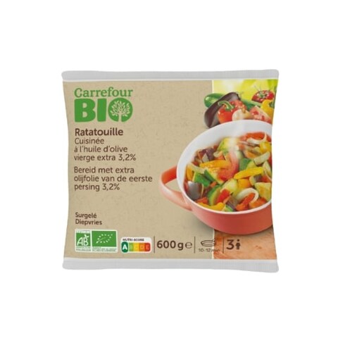 Buy Carrefour Organic Cooked Ratatouille 600g Online | Carrefour KSA