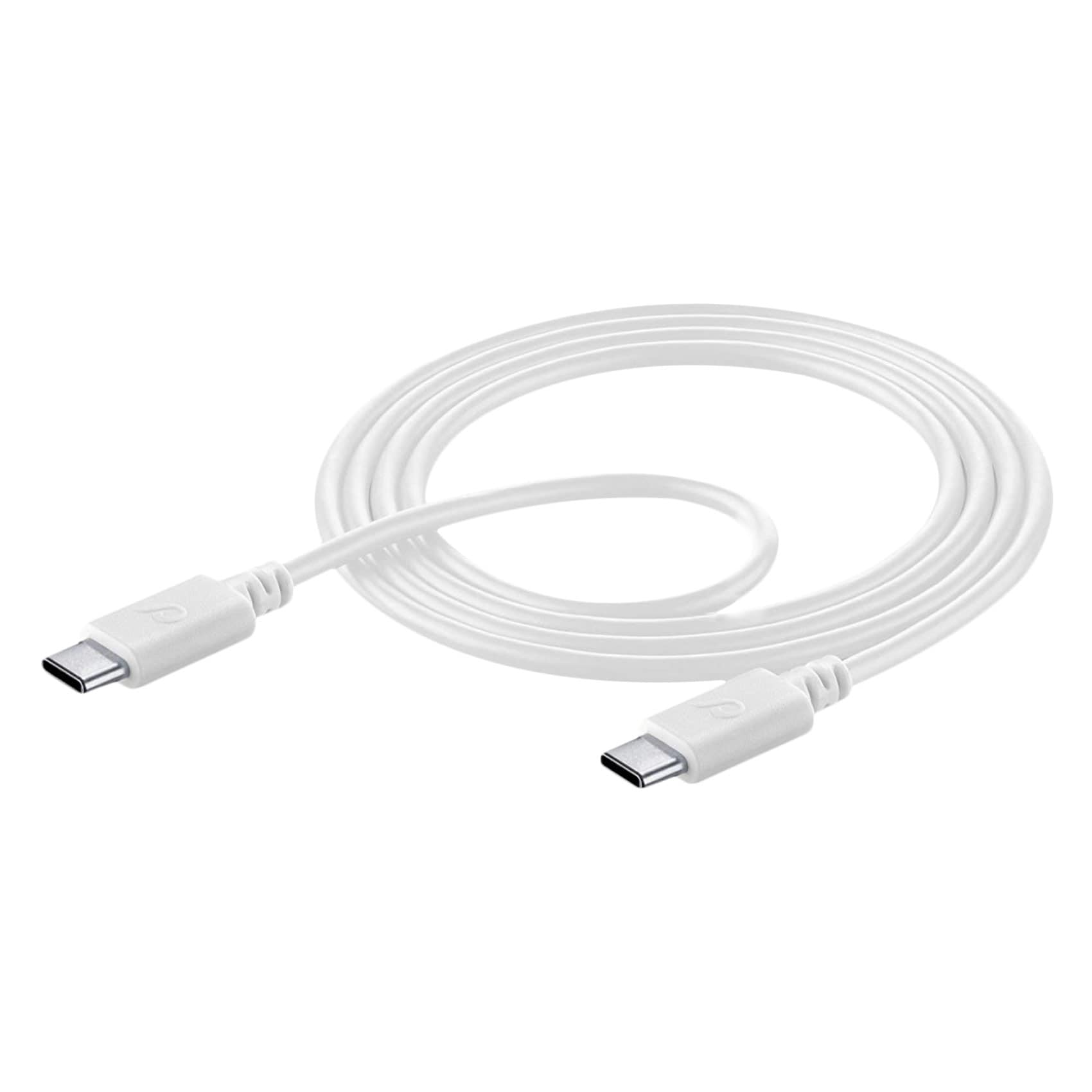 Buy Cellularline 12m USBC Data Cable White Online | Carrefour KSA