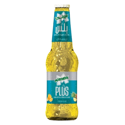 Buy Mirinda Plus Sparkling Tropical Bottle 300ml Online | Carrefour KSA