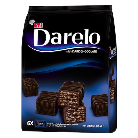 Buy Eti - Leil Gourmet Wafer with Dark Chocolate 112g x 12 Online ...