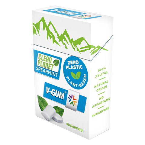 Buy V-Gum Sugar Free Fresh Spearmint Chewing Gum 20g Online | Carrefour KSA