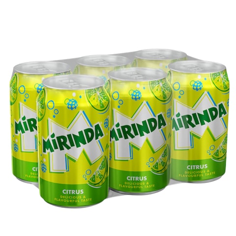 Buy Mirinda Citrus Can 325ml x6 Online | Carrefour KSA