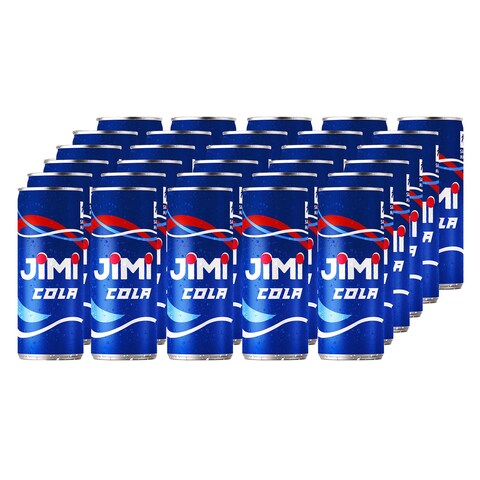 Buy Jimi Cola Sparkling Drink, 240ml, Pack of 30 Online | Carrefour KSA